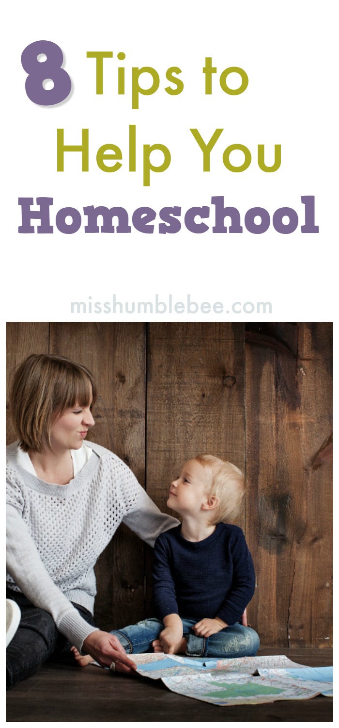 Eight Tips to Help You Homeschool - Misshumblebee's Blog