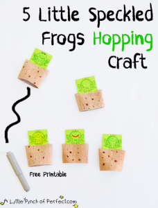 Frog Hop Activity - Misshumblebee's Blog