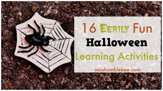 16 Eerily Fun Halloween Learning Activities - Misshumblebee's Blog