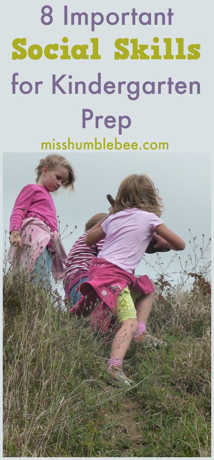 8 Important Social Skills For Kindergarten Prep - Misshumblebee's Blog